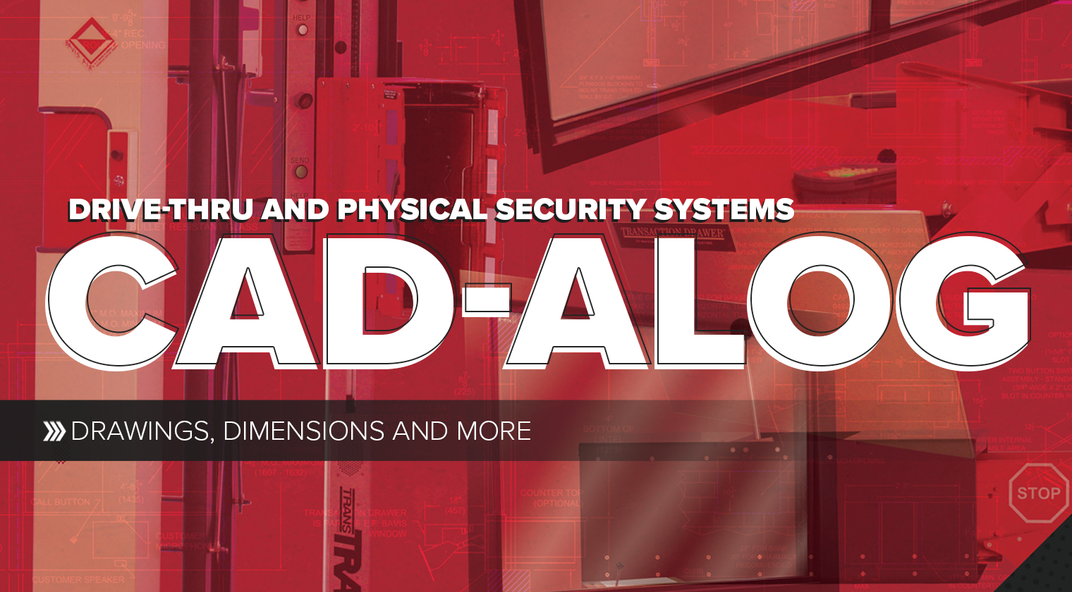 2024 CAD-alog: Drive-thru & Physical Security System Drawings in One PDF